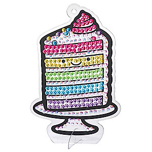 Creativity for Kids Big Gem Diamond Painting Kit: Sweets Stickers and Suncatchers - Diamond Art for Kids, DIY Stickers and Suncatcher Kit for Girls Ages 6-8+