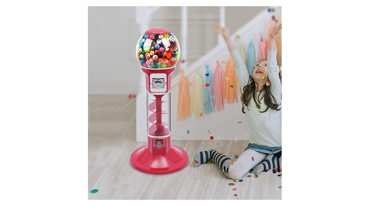 Large Spin Drop Gumball Machine for Amusement Parks