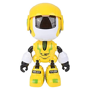 ArtCreativity Mini Robot Toy with Lights and Sounds, 1PC, LED Toy Robot for Kids with Moveable Limbs, Cool Toys for Boys and Girls, Room and Desk Décor, Great Birthday Gift Idea