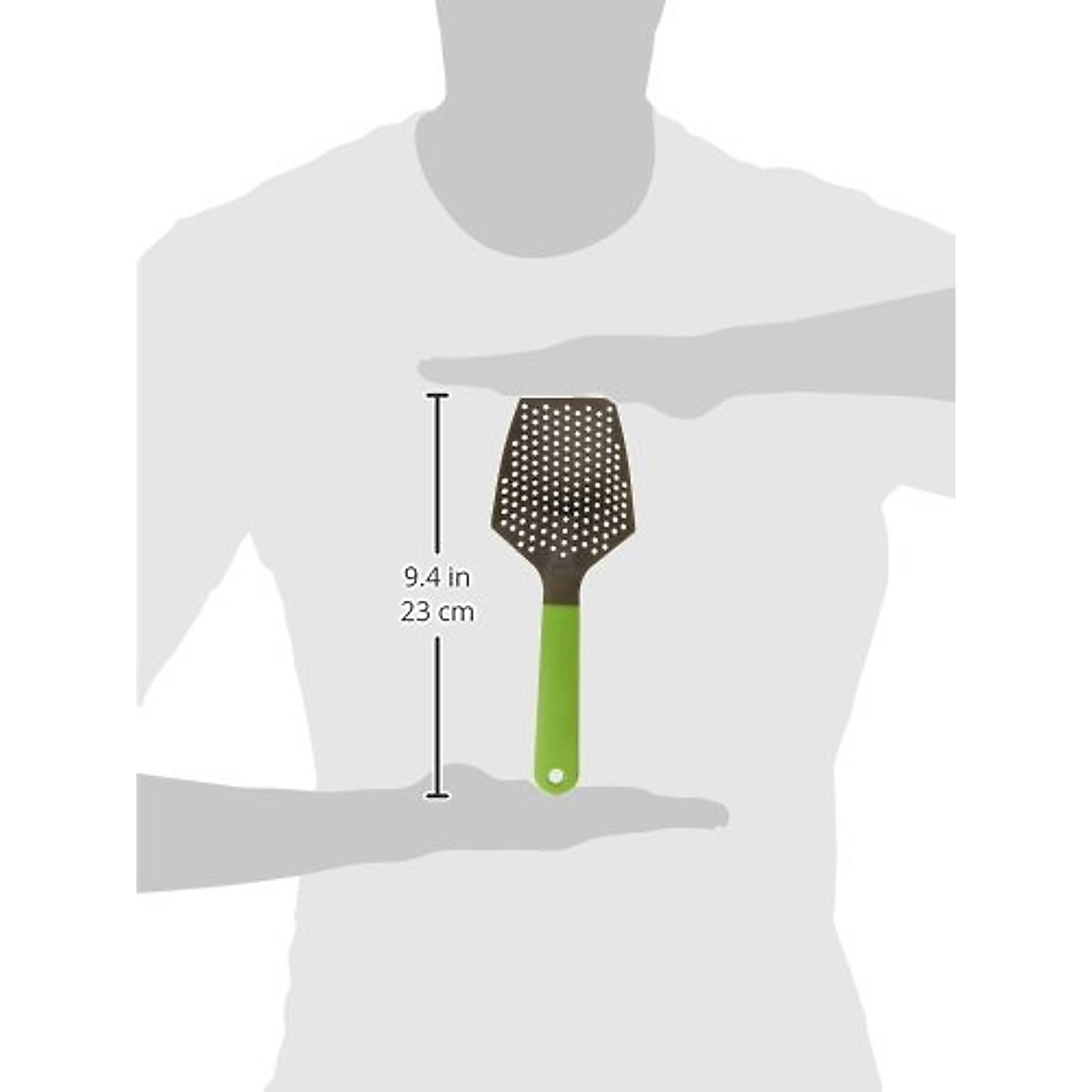 Cold Life Easy to Clean Sifting Litter Scoop Shovel for Small Pets Or Reptile Terrarium Sand Waste,Green,9 inches