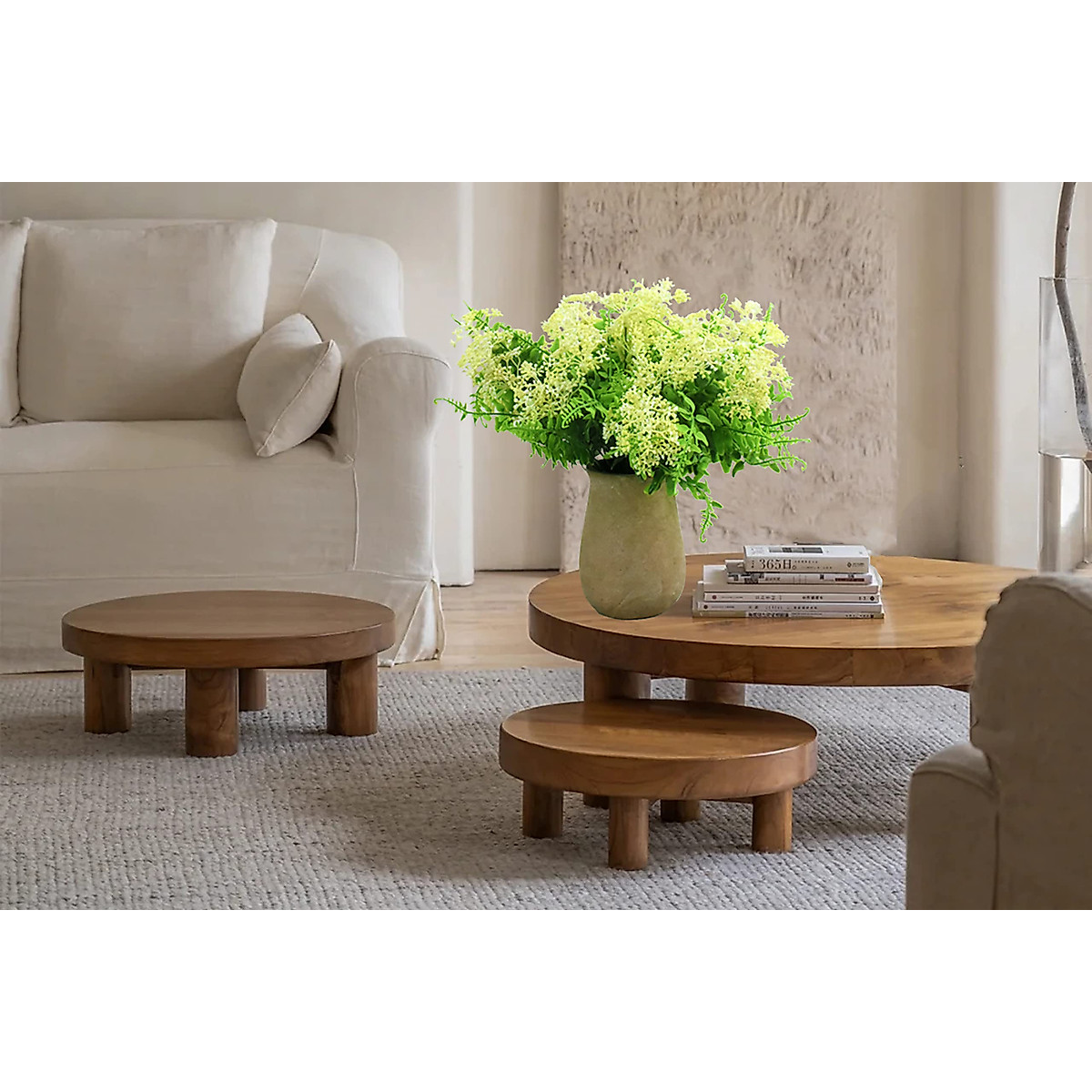 ZHVOO Artificial Plants Lavender (Pack of 6), Fake Foliage Plants Stems Faux Flowers for Home, Wedding, Garden, Farmhouse, Garden, Patio