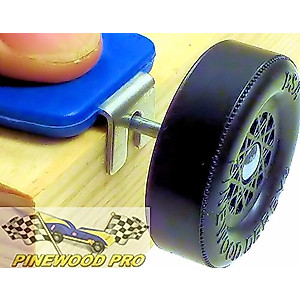 Pinewood Pro PRO Axle Inserter Guide from for Inserting axles in Pinewood Blocks