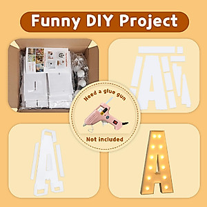 imprsv Marquee Light Up Letters, Mosaic Letters 4FT Marquee Letters for Baby Shower Engagement Graduation Party Decor, Large Marquee Letters for Party Decorations, Letter B (Need to Assemble)