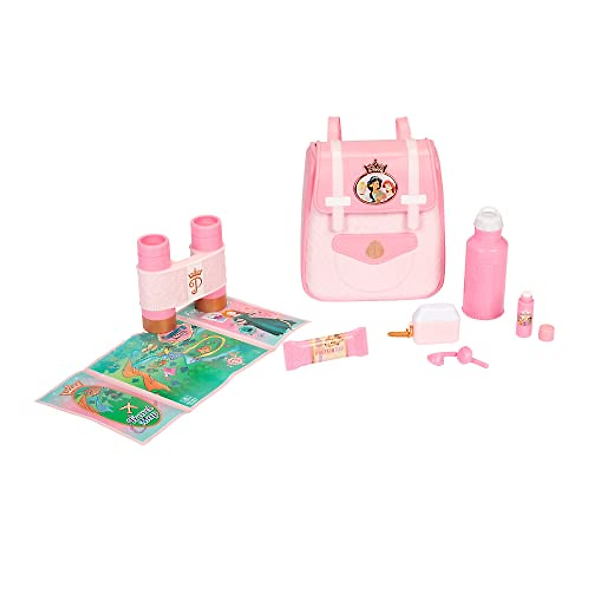 Disney Princess Style Collection Travel Backpack Role Play Toy, Ready for a Trendy Stylish Outdoor Adventure!