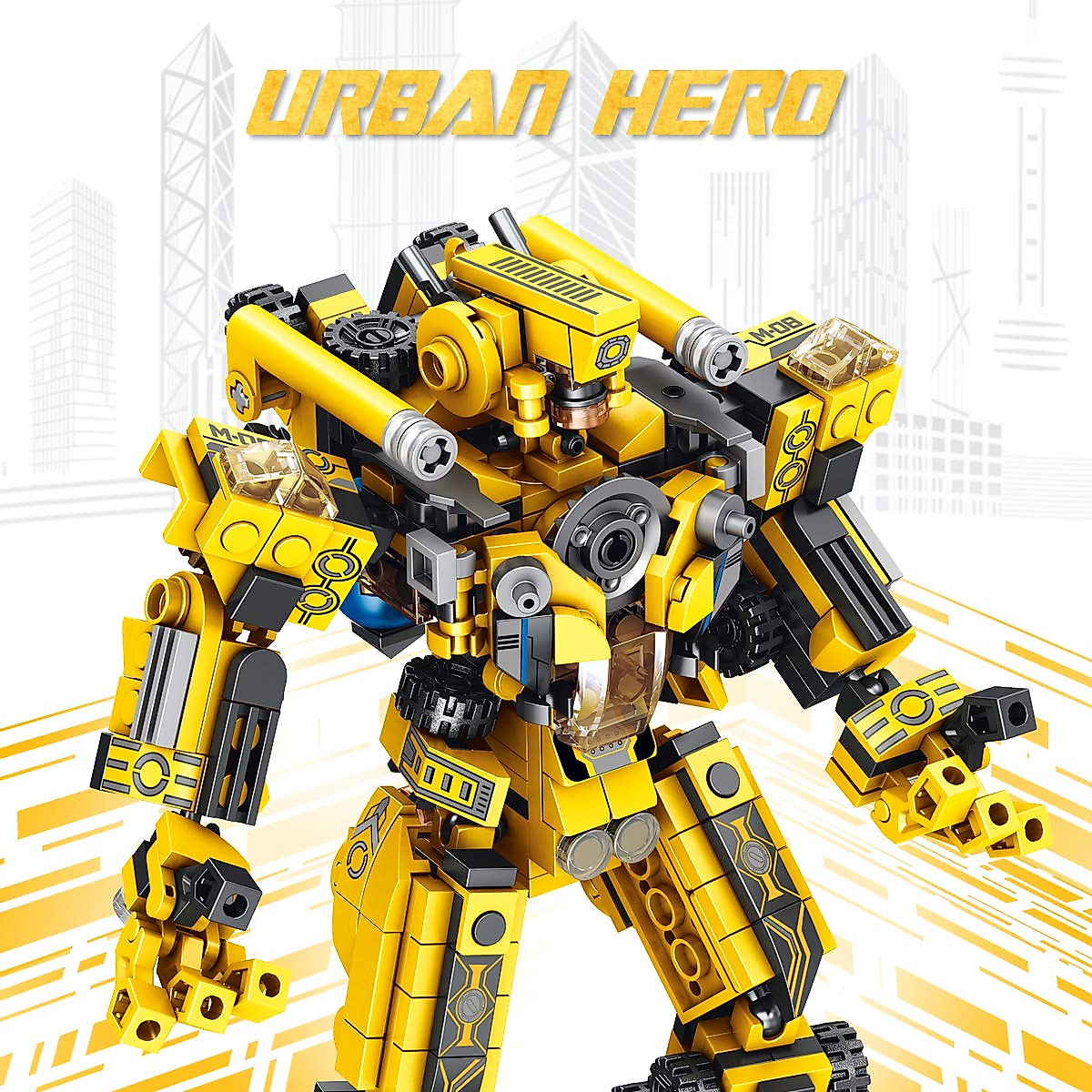 Sciencow Robot Building Toys for 6 7 8 9 10 11 12 13 14 Years Old Kids | 25-in-1 Construction Blocks Sets for Robot or Trucks, Christmas Birthday Gifts for Age 6-8 7-9 8-14 yrs Boys