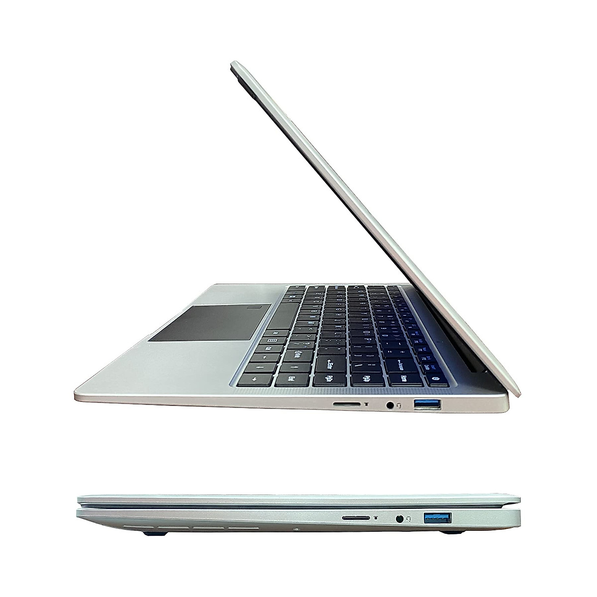 TPSPAD Windows 10 Pro Business Laptop Computer 14.1'' with 6GB RAM 256GB SSD,Intel J4105 CPU 1.5GHz,64bit, Speakers,WiFi, Bluetooth, Silver