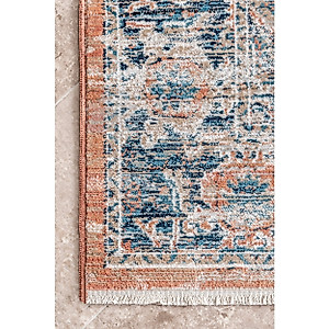 nuLOOM Piper Faded Transitional Area Rug, 4x6, Beige