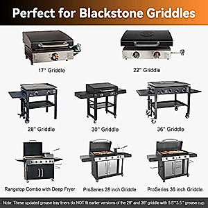 SHINESTAR 35-Pack Grease Cup Liners for Blackstone 17, 22, 28, 30, 36 Inch Griddle with Rear Grease Cup, Disposable Aluminum Foil Drip Pan, 8 x 3.7 Inch