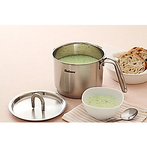 Cookever COOK304 Premium Cookware Non Stick Stainless Steel Multi Pot 5.5 Inch