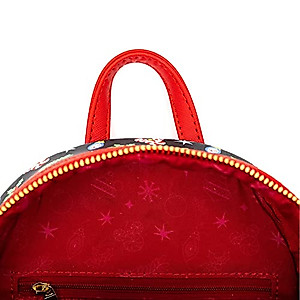 Loungefly Disney Mini Backpack, Mickey Mouse Ornament Holiday Mini Backpack, Magic Kingdom