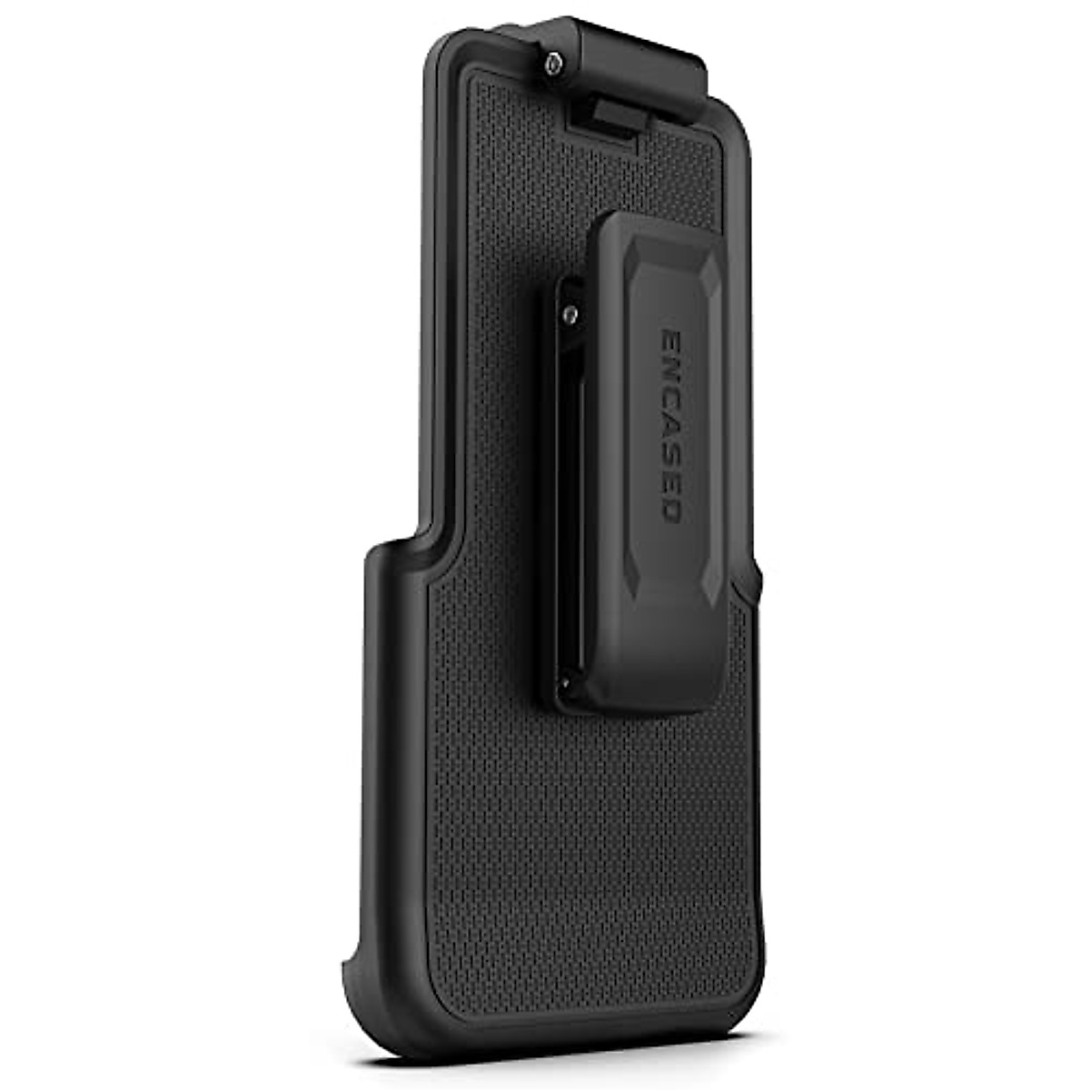 Encased MAG SlimShield Designed for iPhone 14 PRO Case with Belt Clip Holster - Compatible with MagSafe (Black)