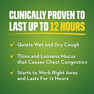 Mucinex DM Maximum Strength 12-Hour Expectorant and Cough Suppressant Tablets, 42 ct (Pack of 4)