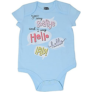 Lyrics by Lennon and McCartney Lennon & McCartney Newborn Baby Girls 5 Pack Bodysuits MulticoloRed 3-6 Months