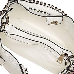 Steve Madden womens SAMMY Bucket Bag White, White, One Size US