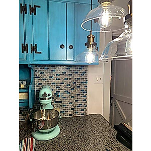 Art3d Decorative Tile for Kitchen Backsplash or Bathroom Backsplash (5 Pack)