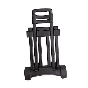 TEHAUX Cart Hand Trucks Foldable Trolley Travel Stroller Lug Trolley Quad Stroller Folding Trolley Luggage Trolley Iron Multifunction Transportation Equipment Shopping