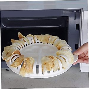 KUYYFDS Potato Chip Maker DIY Low Calories Microwave Oven Baked Potato Chips Grill Fat Free Potato Chips Maker Baking & Pastry Tools Kitchen Accessories Potato Chippers