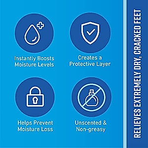 O'Keeffe's for Healthy Feet Foot Cream; Guaranteed Relief for Extremely Dry; Cracked Feet; Instantly Boosts Moisture Levels; 3.2 Ounce Jar; (Pack of 2)