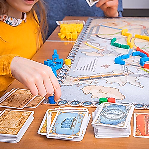 Ticket to Ride Europe Board Game - Embark on a Railway Adventure Across the Continent! Fun Family Strategy Game for Kids & Adults, Ages 8+, 2-5 Players, 30-60 Min Playtime, Made by Days of Wonder