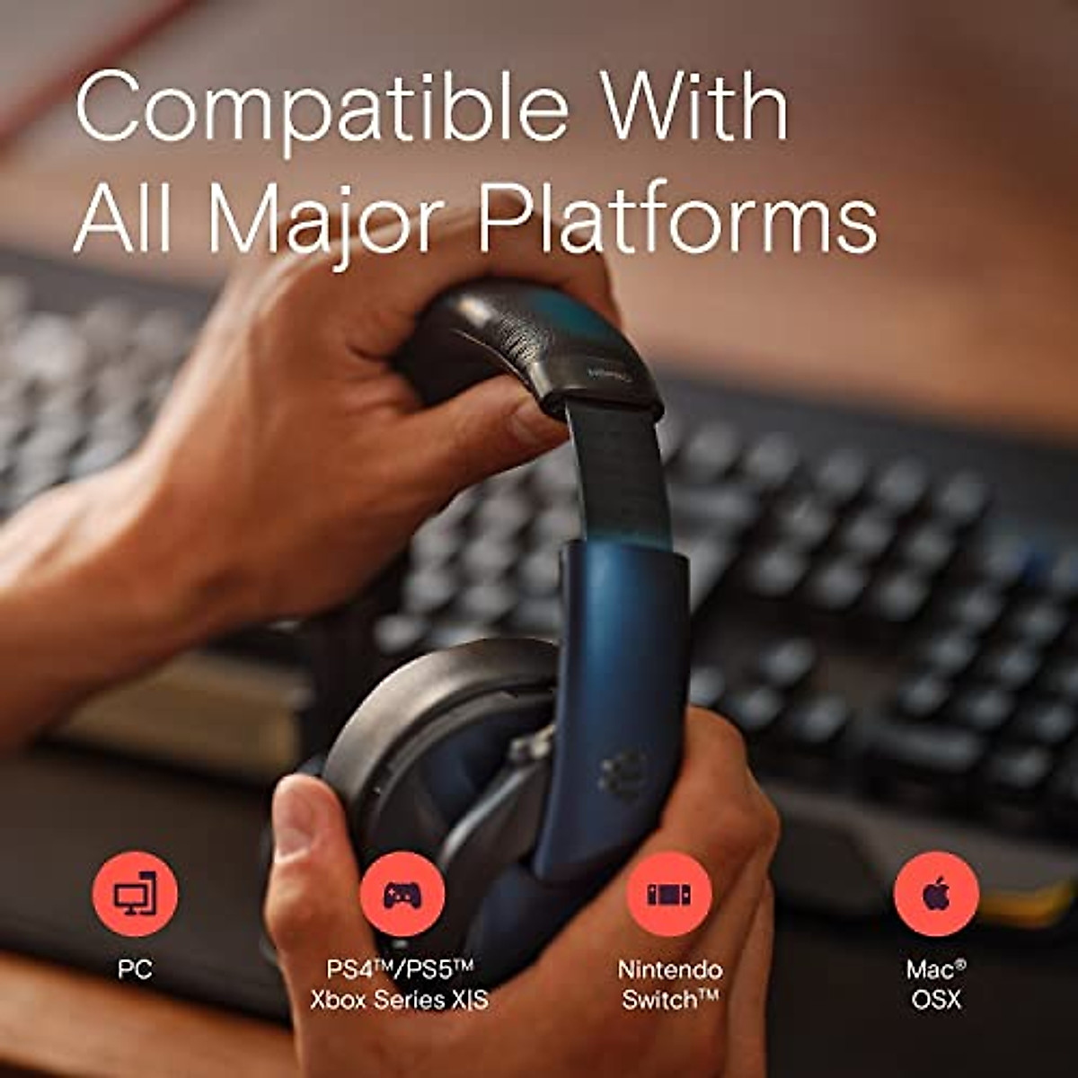 EPOS H6Pro - Closed Acoustic Gaming Headset with Mic - Over-Ear Headset – Lightweight - Lift-to-Mute - Xbox Headset - PS4 Headset - PS5 Headset - PC/Windows Headset - Gaming Accessories (Green)