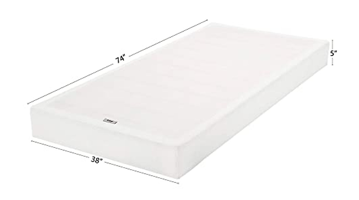 Amazon Basics Smart Box Spring - Easy Assembly Twin Bed