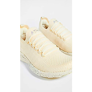 APL: Athletic Propulsion Labs Women's Techloom Breeze Sneakers, Lemon Zest/Speckle, Yellow, 7 Medium US