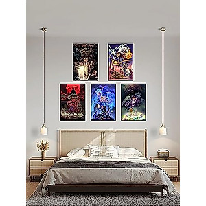 The Owl House Poster A Set of 5 Posters Movie Poster Tv Show Aesthetics 5 Piece Set 8x12IN Prints Unframed Set of 5