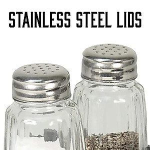 Rivers Edge Products Salt and Pepper Shakers Set, Unique Poly Resin and Glass Spice Dispenser, Novelty Kitchen Counter Decor, Funny Horse