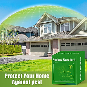 26 Pack Mouse Repellent for Car Peppermint Oil Rats Mice Squirrels and Snakes, Mouse Mole Squirrel Deterrent, Mice Out Repellent for Indoor Outdoor RV Garage Campers Attic