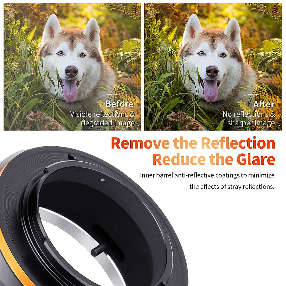 K&F Concept Lens Mount adapter Compatible for Canon FD FL Lens to Fujifilm Fuji X-Series X FX Mount Mirrorless Cameras with Matting Varnish Design for Fuji XT2 XT20 XE3 XT1 X-T2