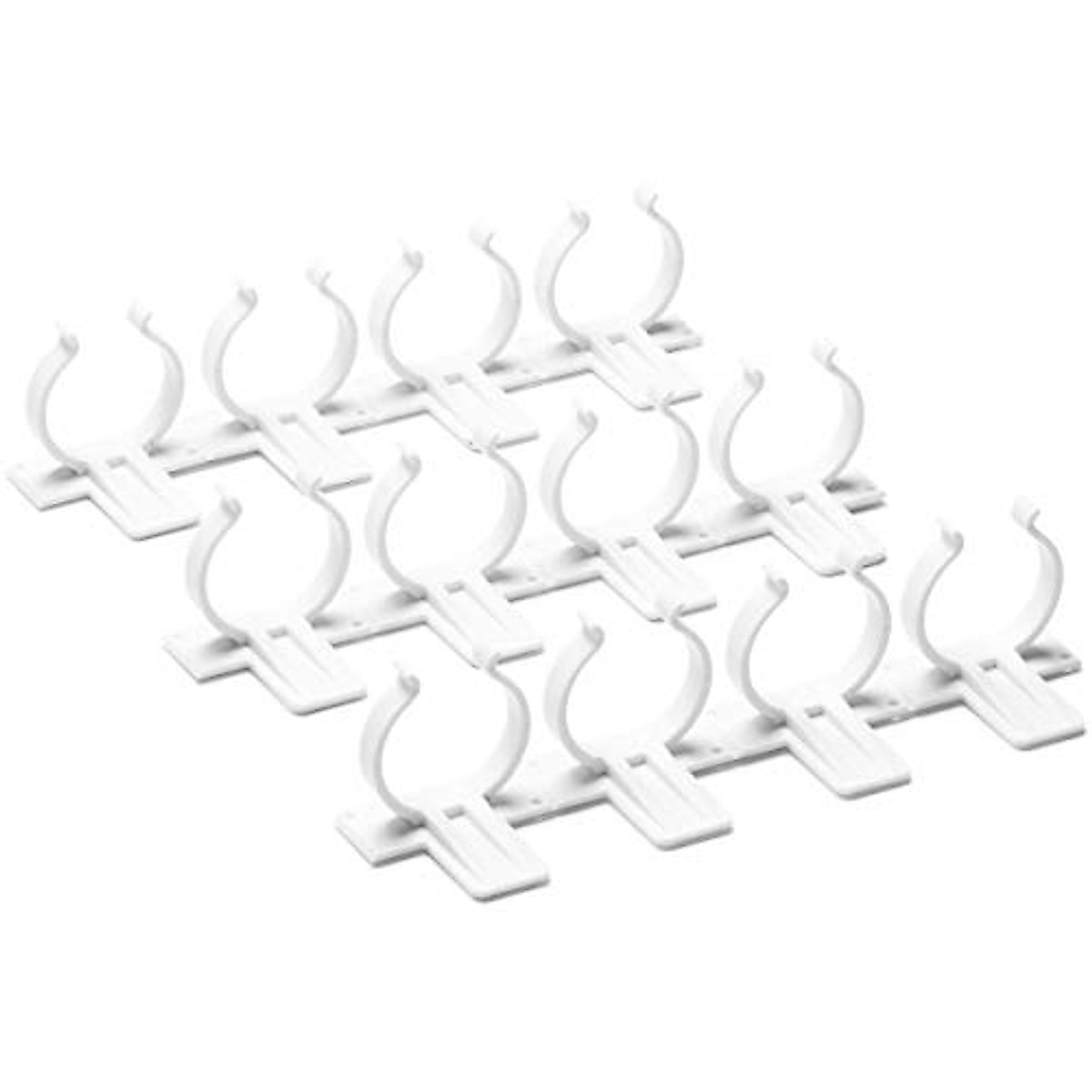 Bellemain Spice Gripper Clip Strips for Plastic Jars - Set of 3, Holds 12 Jars