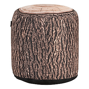 Outdoor/Indoor Pouf Ottoman, Stool for Patio, Office, Classroom or Home Living Space