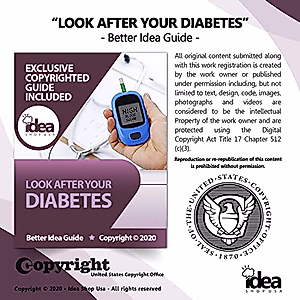 ReliOn Prime Blood Glucose Test Strips, 25 Ct (3 Pack) Bundle with Exclusive Look After Your Diabetes - Better Idea Guide (4 Items)