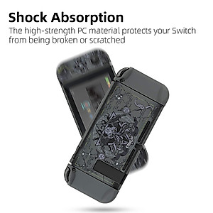 GeekShare Protective Case Slim Cover Case Compatible with Nintendo Switch and Joy Con - Shock-Absorption and Anti-Scratch [video game]