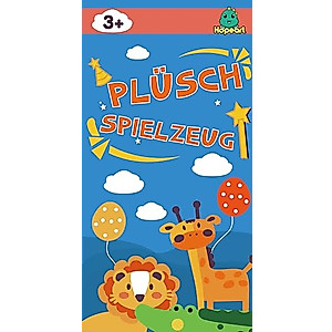 Hopearl LED Musical Stuffed Giraffe Lighting Up Singing Plush Toy Adjustable Volume Lullaby Animated Soothe Birthday Festival for Kids Toddlers Boys Girls, Orange, 11''