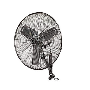 TPI 8749102 CACU24WO Oscillating Commercial Wall Fan, 24"