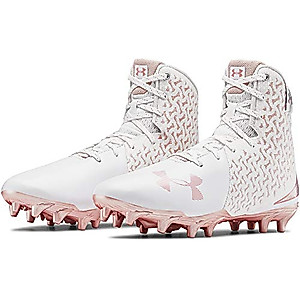 Under Armour Women's UA Highlight MC Lacrosse Cleats 11 White