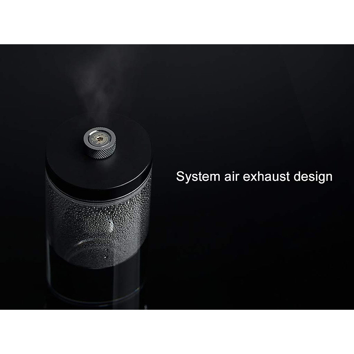 Bitspower Automatic Air Exhaust Fitting, Silver Shining