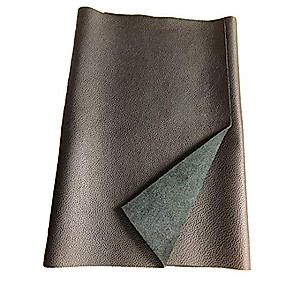 REED Leather HIDES - Cow Skins for Arts & Crafts (8 inches X 11 Inches, Black)