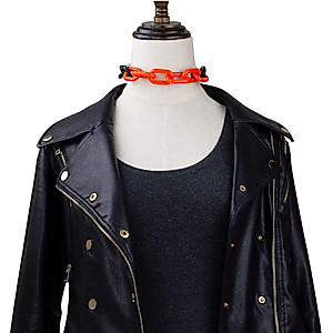 Allzedream Resin Purse Strap Acrylic Handbag Chain Replacement Shouder Bag (16in, Cool)