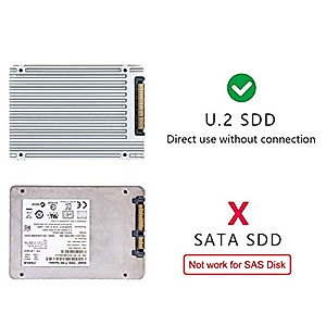 chenyang SFF-8643 to U.2 SFF-8639 Cable with SFF-8643 to NGFF Adapter for Mainboard U.2 SSD 750 P3600 P3700