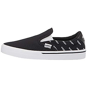 Adidas Unisex Kurin Skate Shoe, Black/White/Black, 9 US Women