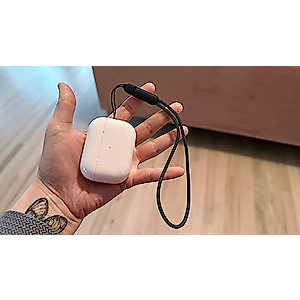 Incase Lanyard Compatible with Apple Airpod Pro 2, Premium Lanyard with Adjustable Clip Secure Airpods with Style (Black 2Pack)