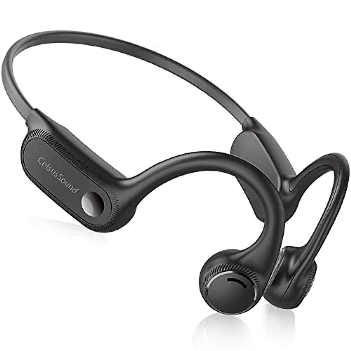 HCMOBI Bone Conduction Headphones, 2023 Upgraded Open-Ear Wireless Bluetooth Sports Headphones ...