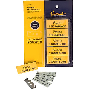 Vincent Weasel Razor in association with VanDaGoat (Gold -Right Handed)