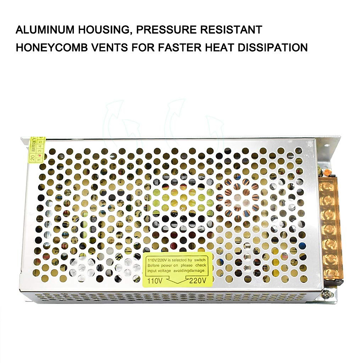 Hailimayo 18V 10A Switching Power Supply, 180W Corded Electric Transformer, Industrial Automation, Electronic Equipment, Communications, CE, RoHS