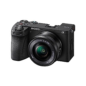 Sony Alpha 6700 – APS-C Interchangeable Lens Camera with 26 MP sensor, 4K video, AI-Based Subject Recognition, Log Shooting, LUT Handling and Vlog Friendly Functions and 16-50mm Zoom Lens