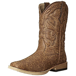 Roper Mens Scout Boot, Tan, 10