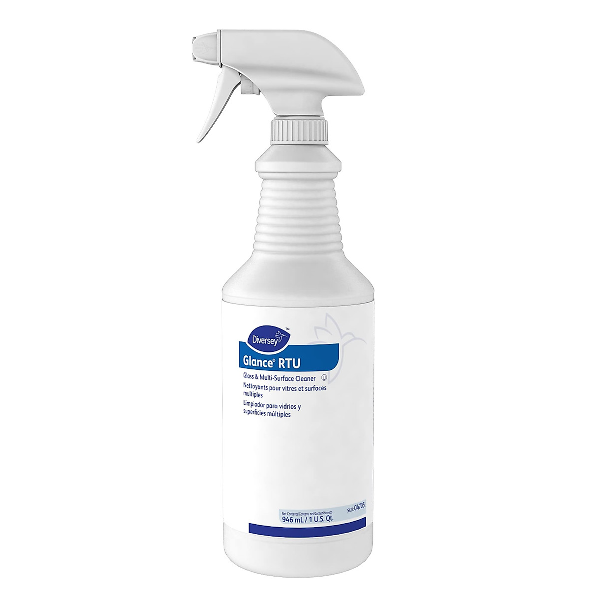 Diversey Glance Glass and MultiSurface Cleaner 32 oz, 12 Count