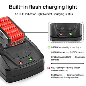 Fancy Buying BC660 BC1880 Battery Charger for Bosch 14.4V-18V Lithium Battery BAT609 BAT609G BAT618 BAT618G BAT619 BAT619G BAT622 BAT620-2PK SKC181-202L
